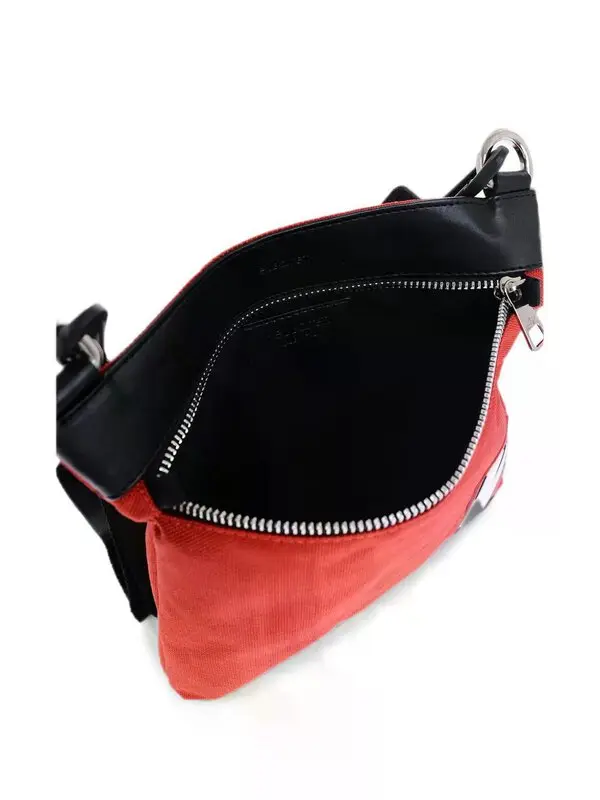 Neil Barrett Fair Isle Thunderbolt Messenger Bag