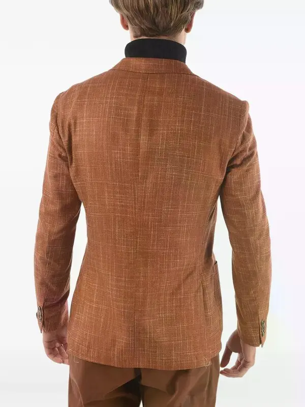 Corneliani Single-breasted Silk Blazer