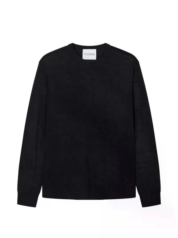 Closed Crew-neck Sweater - Black