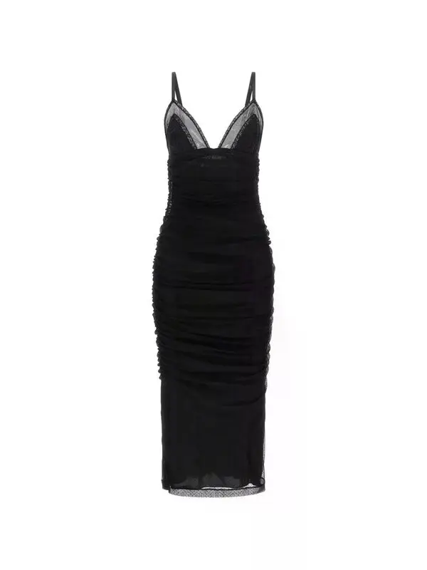 Dolce & Gabbana Draped Midi Dress