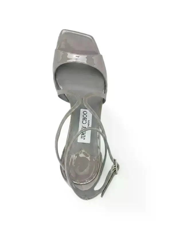 JIMMY CHOO Azia 95 Sandals - Grey