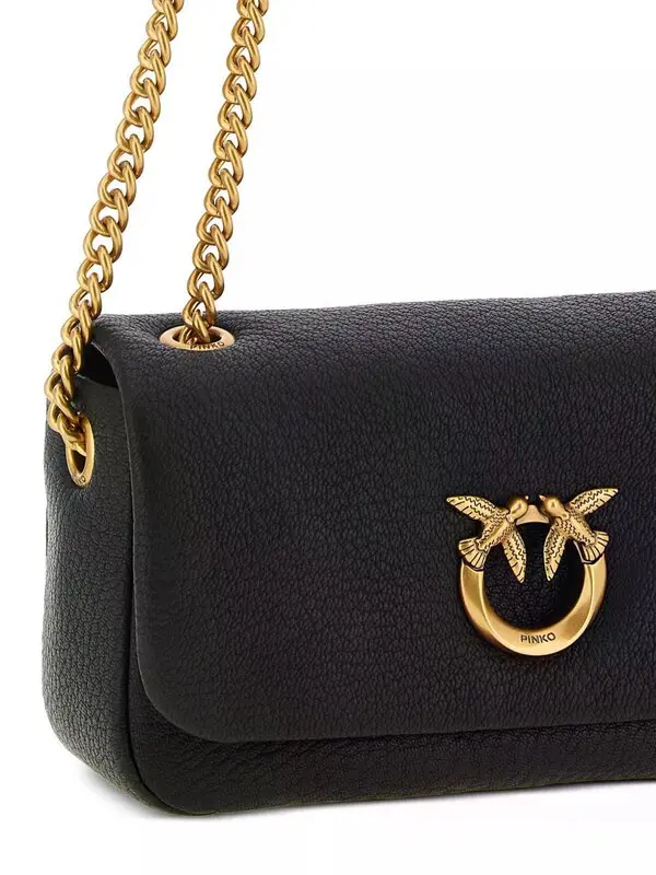 Pinko Love Birds Buckle Shoulder Bag
