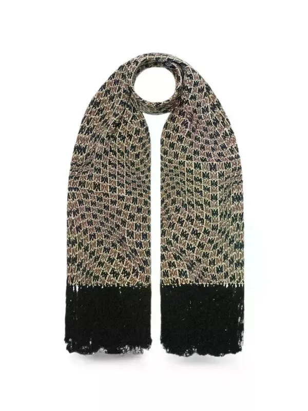 Amiri Ma Swirl Scarf - Neutrals