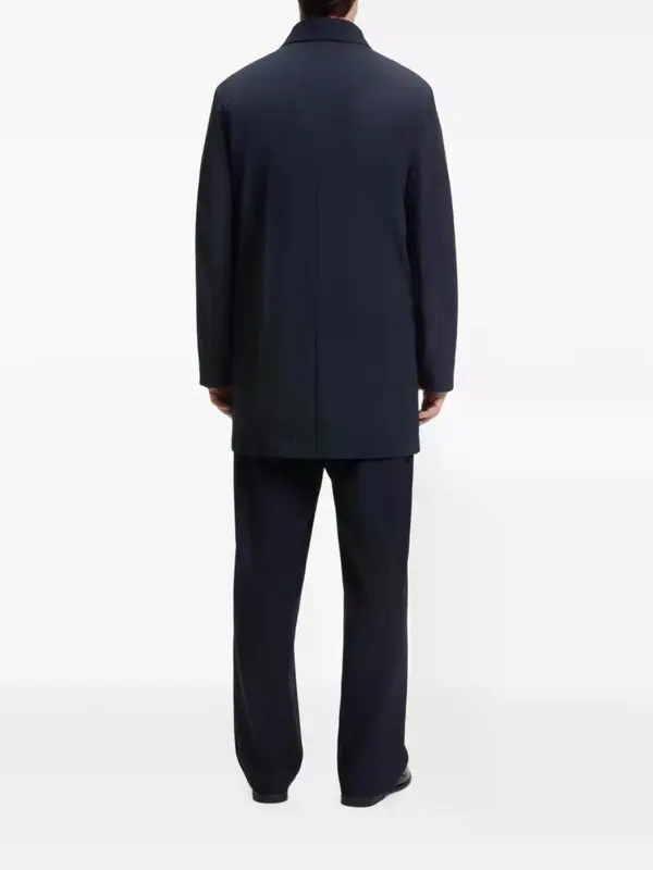 BOSS Button-up Collared Coat
