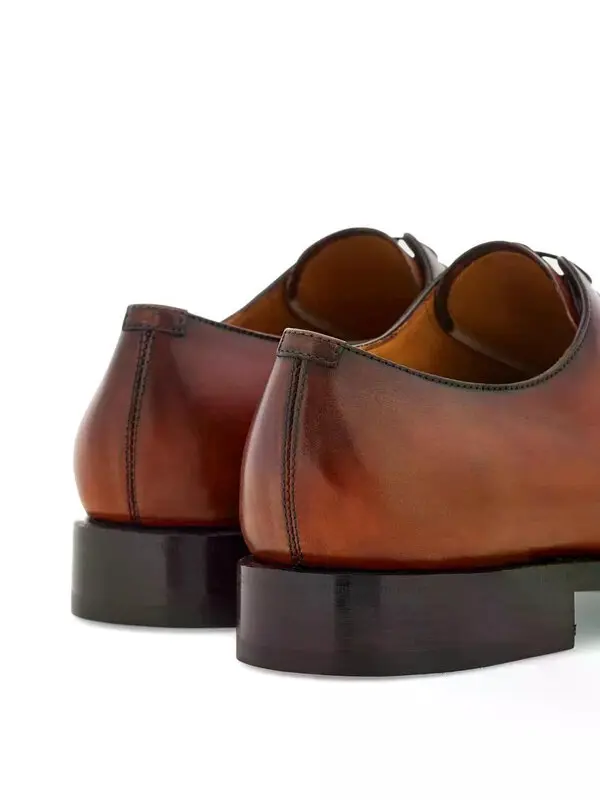 FERRAGAMO Tramezza Leather Oxford Shoes