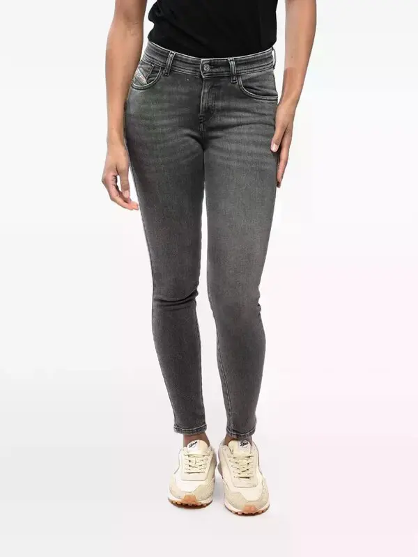 DIESEL® 2017 Slandy Super-skinny Jeans - Grey