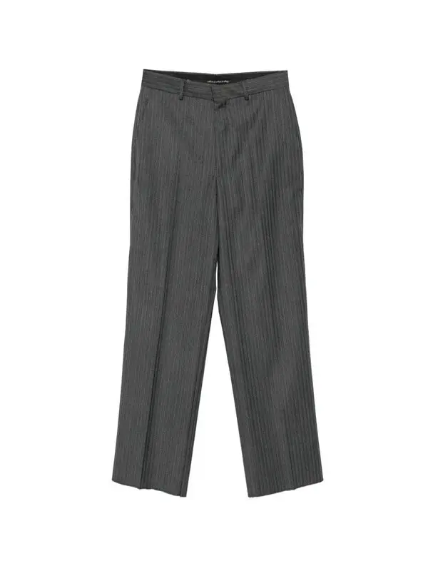 REVERES 1949 Pinstripe Pattern Straight-leg Trousers