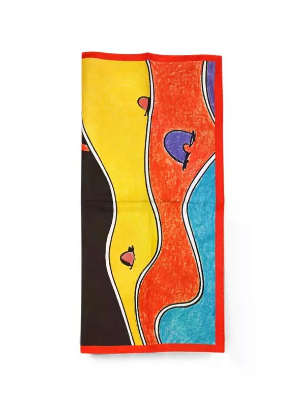 Missoni Celestial-print Silk Scarf - Black
