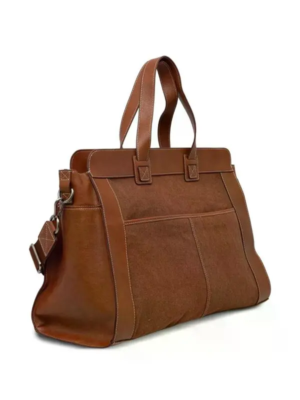 BENETTON Panelled Two-way Handbag