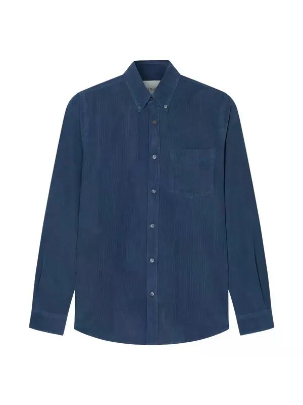 Closed Button-down Corduroy Shirt
