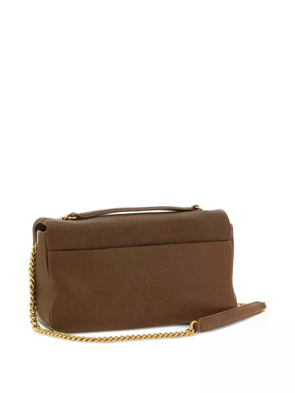 Pinko Love Birds Leather Shoulder Bag