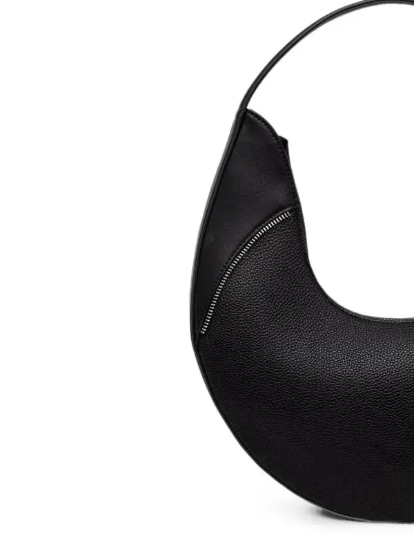 Karl Lagerfeld Pebbled-texture Curved Tote Bag