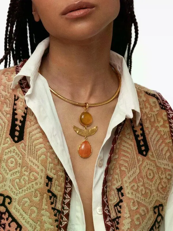 Sylvia Toledano Sunset Yellow Onyx Pendant