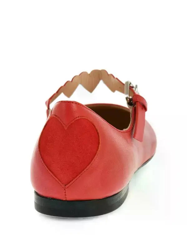Mach & Mach Petit Coeur Ballet Flats