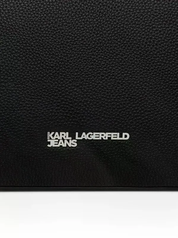 Karl Lagerfeld Logo-plaque Zip-detail Tote Bag