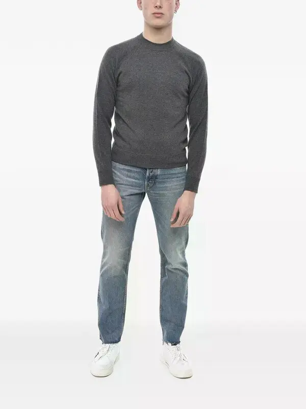 PAOLO PECORA Raglan-sleeve Sweater - Grey
