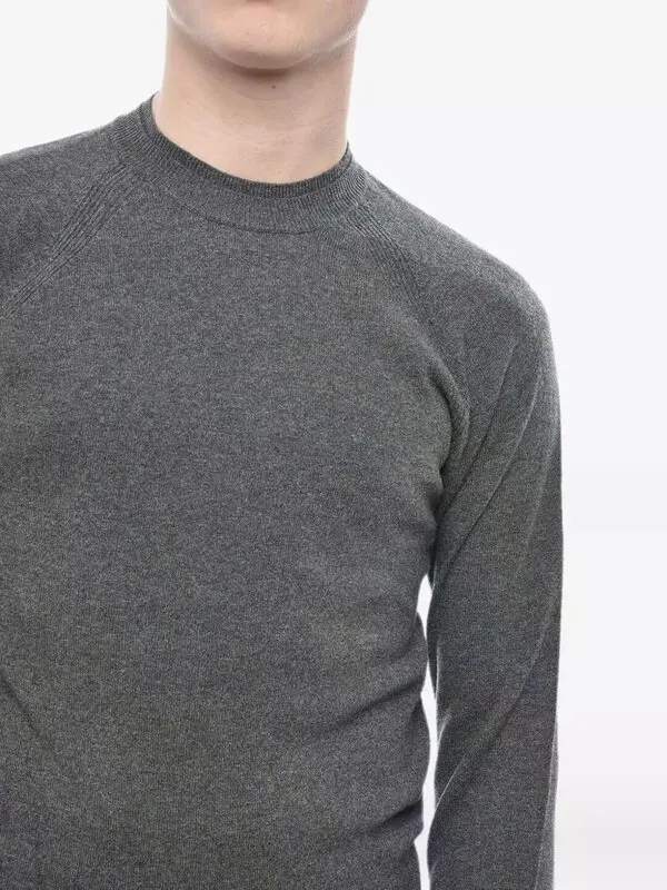 PAOLO PECORA Raglan-sleeve Sweater - Grey
