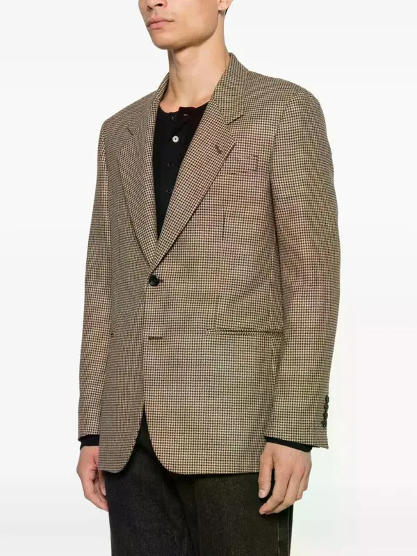 REVERES 1949 Houndstooth-pattern Blazer