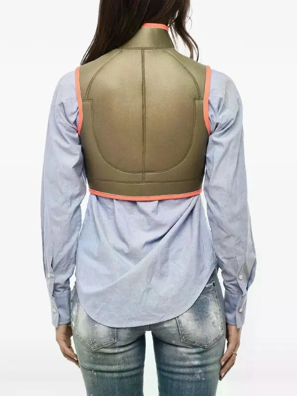 Dsquared2 Cropped Sleeveless Gilet