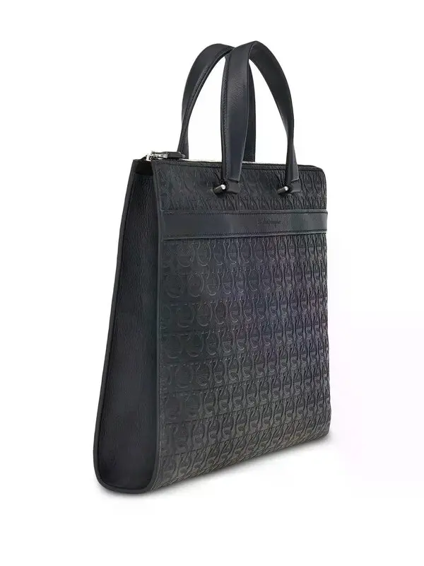 FERRAGAMO Gancini-pattern Laptop Case