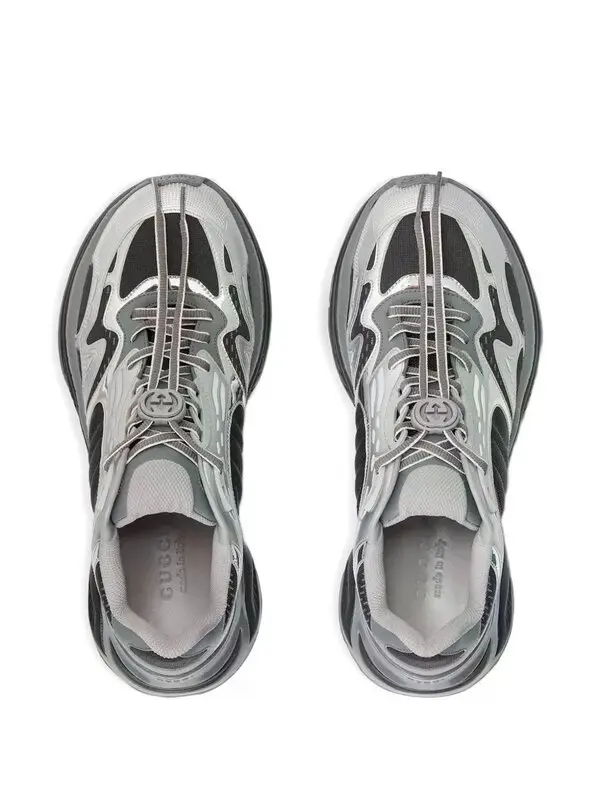 Gucci Cut-out Panelled Sneakers