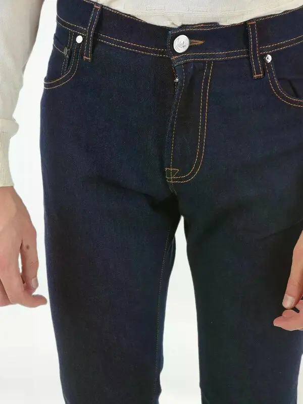 Corneliani Logo-patch Jeans