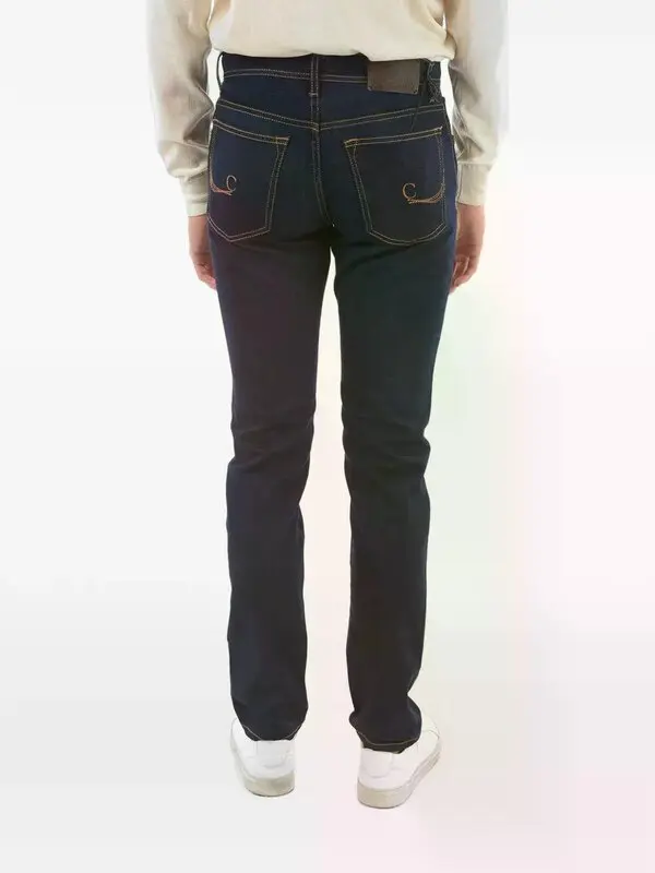 Corneliani Logo-patch Jeans