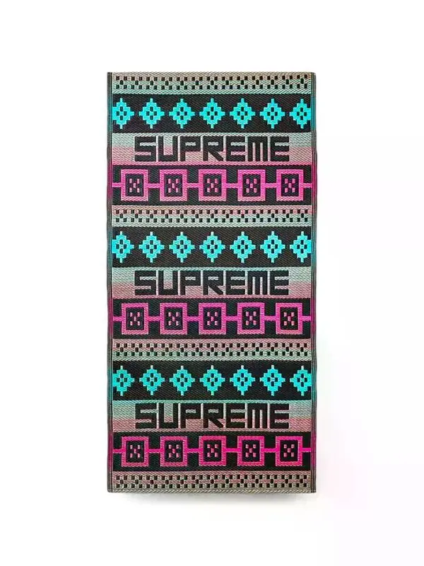 Supreme Sosenap Geometric-pattern Mat - Black