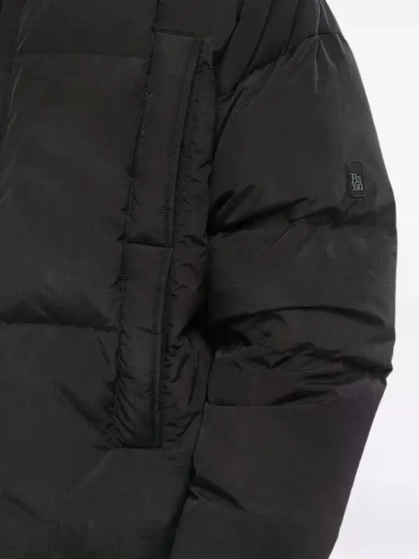 Bacon Logo Patch Hooded Jacket