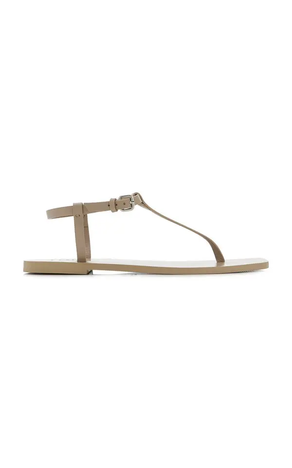 A.emery Clara Leather Sandals - Grey
