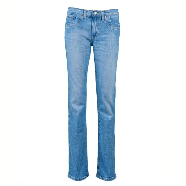 LOVE AND NOSTALGIA Killer Low Rise Bootcut Jeans - Blue