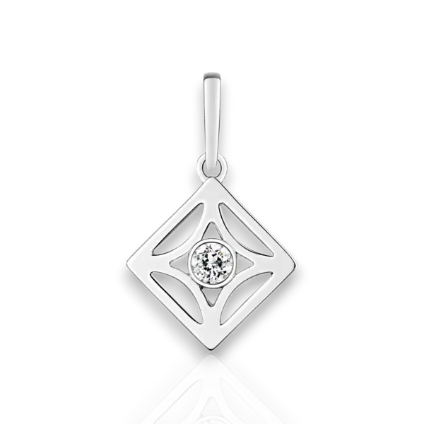 HILLARY ALEXANDRIA Tori Charm - Silver