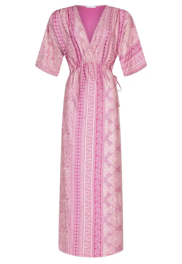 CHIC BY LIRETTE Kimono Dress Lotus Guna - Pink
