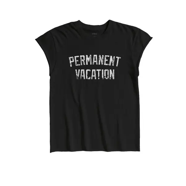 OTHER UK Permanent Vacation Rocker Tee - Black