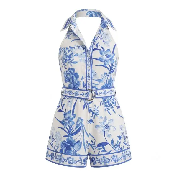 Yumi Kim Soraya Romper - Blue