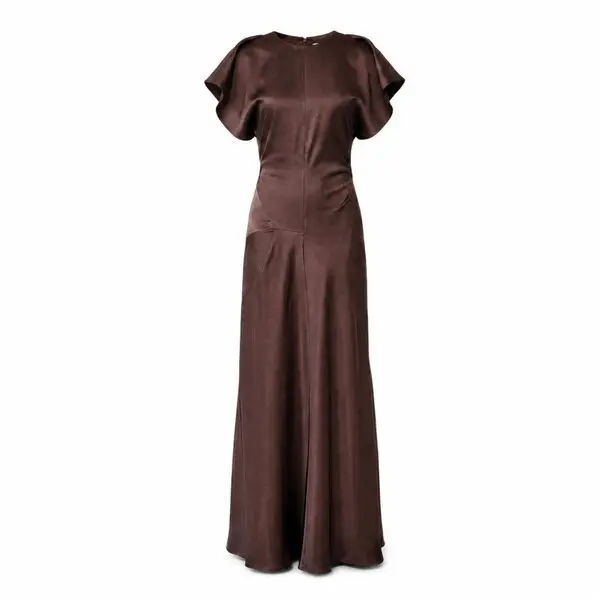 LENDROP STUDIOS Freya Dress Espresso - Brown