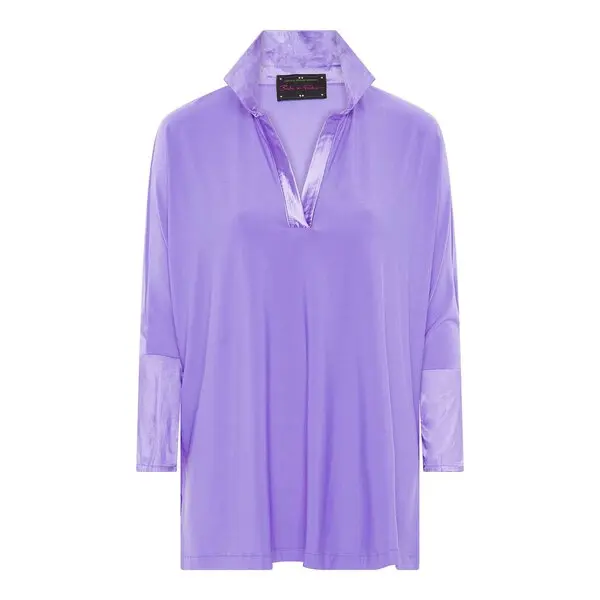 BEATRICE VON TRESCKOW Lilac Oversized Jersey Shirt - Purple