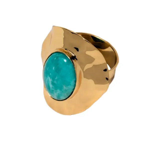 Argento Vivo Palma Ring - Gold