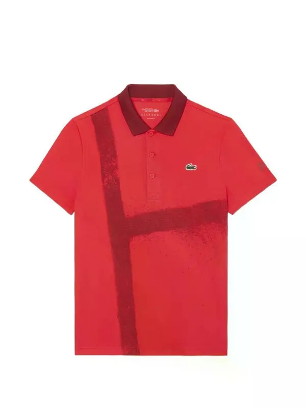 Lacoste X Novak Djokovic Tennis Polo Shirt - Red
