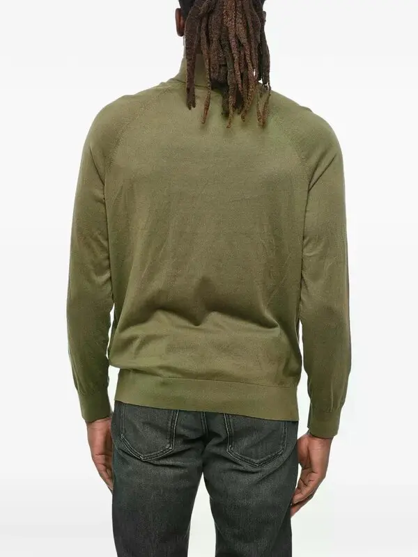 DIESEL® Long-sleeve Zip-fastening Cardigan
