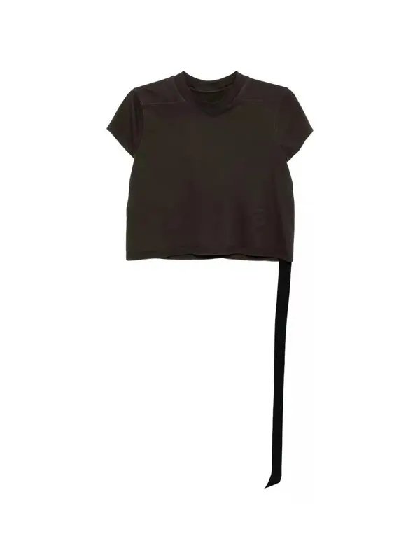 Rick Owens Level Cropped T-shirt - Grey