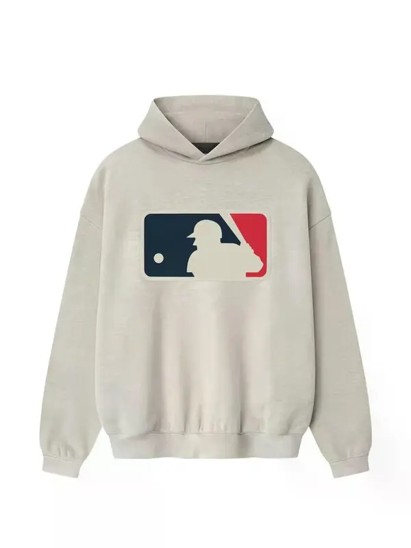 Fear Of God Logo-patch Drop-shoulder Hoodie
