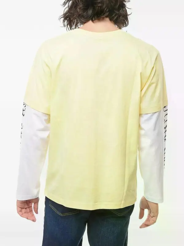 VYNER ARTICLES Print-detail Long-sleeve Top