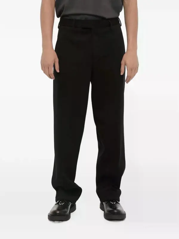 Neil Barrett Concealed-fastening Tailored Trousers - Black