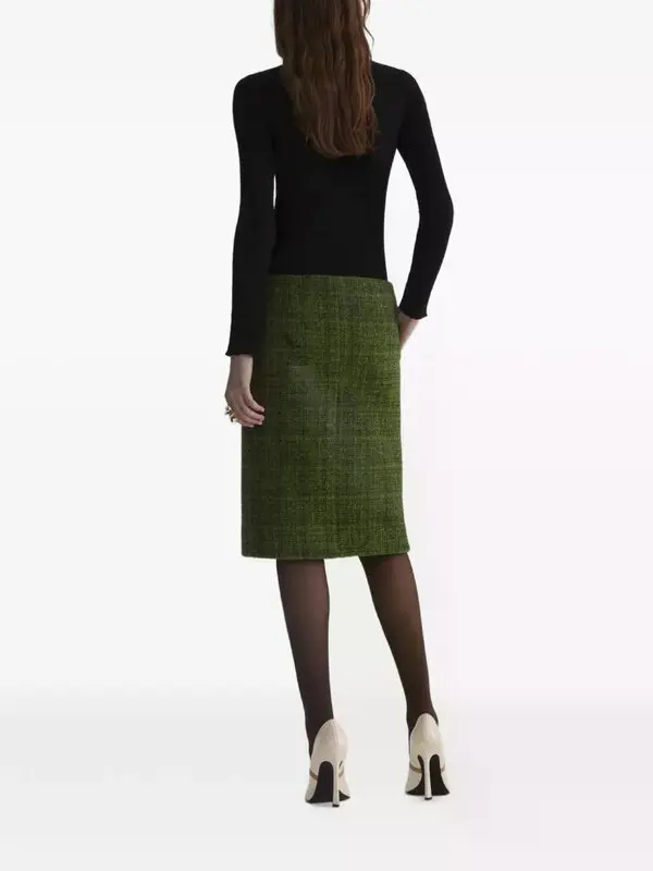 MUGLER Wrap Skirt