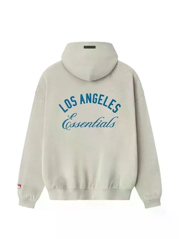 Fear Of God Logo-print Jersey Hoodie