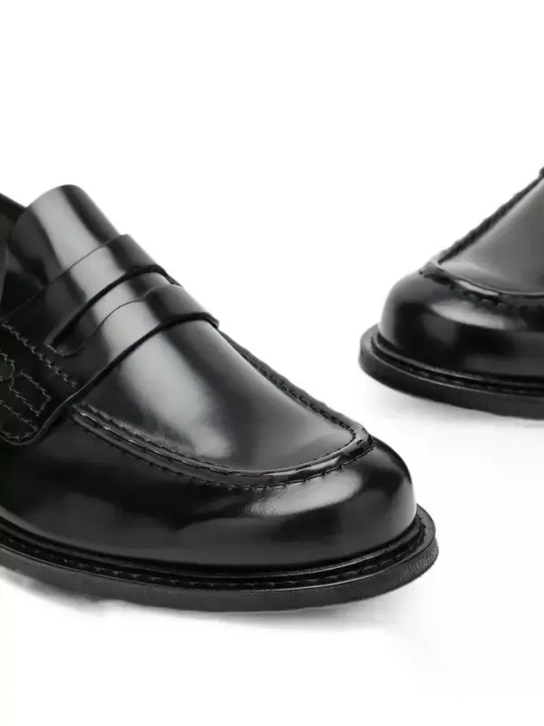 Church's Penny-slot Leather Loafers - Black