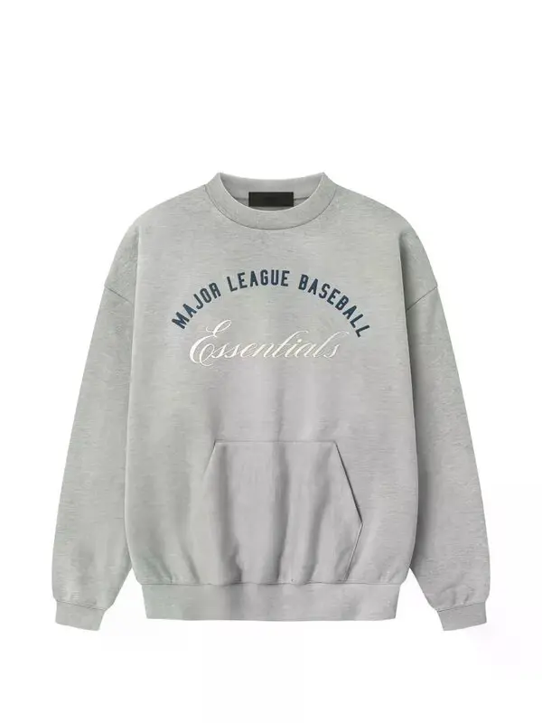 Fear Of God Essentials Logo-print Sweatshirt - Grey