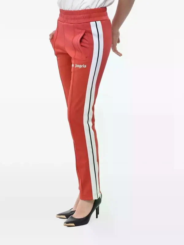 Palm Angels Logo-print Side-stripe Track Pants
