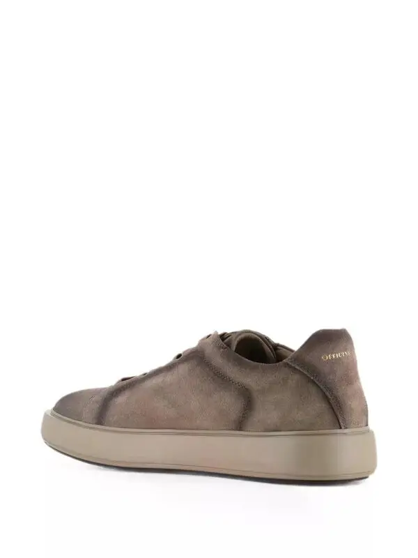 Officine Creative Logo-print Suede Sneakers